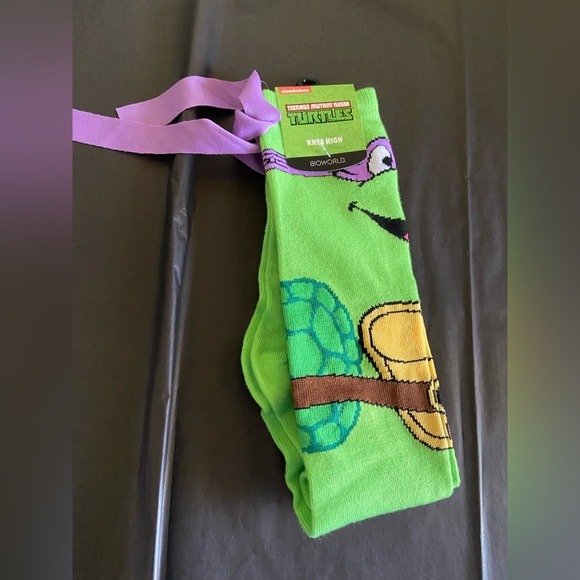 Bioworld | Other | Teenage Mutant Ninja Turtle Knee High Socks | Poshmark